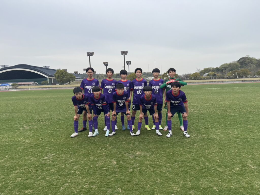 4/12（土）2025JリーグU−14サザンクロスリーグ 試合結果のお知らせ - 特定非営利活動法人尾道総合型びんごスポーツクラブ